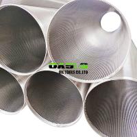 China Long-Lasting Wire Wrapped Screens for High-Pressure and High-Temperature Drilling for sale