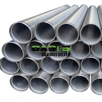 China Continuous Slot Opening Wire Wrapped Screen With High Abreaction Resistance for sale
