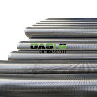 China Continuous Slot Opening Wire Wrapped Screen With High Abreaction Resistance for sale