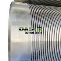 China Continuous Slot Opening Wire Wrapped Screen With High Abreaction Resistance for sale