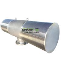 China Seawater Intake System for Desalination and High Capacity 316L stainless steel Grade Wedge Wire Passive Intake Screen for sale