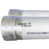 China SS Casing Pipe OD14 Inch Length 5.9M SS304 with Corrosion-Resistant and Long-Lasting for sale