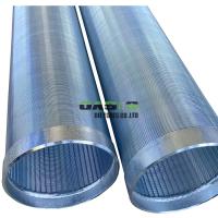 China High Performance Revolutionary Wire Wrapped Screens with Galvanization Long-Lasting and High Efficiency for sale