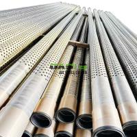 China Perforated Pipe With Long-Term Drainage Solutions for Oil Well or Gas Stainless Steel 304 for sale