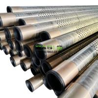 China Perforated Pipe With Long-Term Drainage Solutions for Oil Well or Gas Stainless Steel 304 for sale