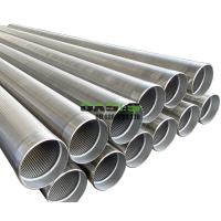 China wire wrapped screens are used to effectively filter fine particles for improved long-lasting performance SS304 for sale