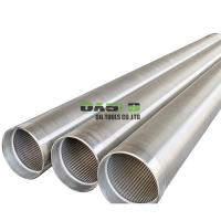 China wire wrapped screens are used to effectively filter fine particles for improved long-lasting performance SS304 for sale