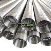 China Customizable Wire Wrapped Screens for Optimal Filtering and Structural Support for sale