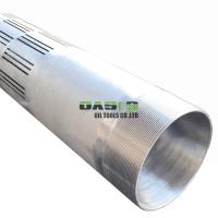 China Slotted Casing Pipes for High-Strength Steel Body with Precise Laser Cutting Technology for sale