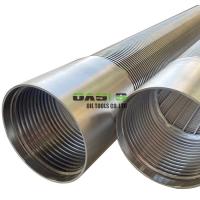 China Maximum Efficiency in Geological Strata with Our Customizable Continuous Slot Screen V-Wedge Wire Design for sale