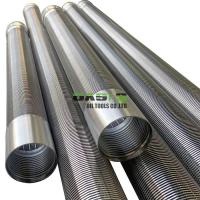 China Maximum Efficiency in Geological Strata with Our Customizable Continuous Slot Screen V-Wedge Wire Design for sale