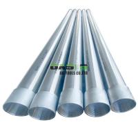 China Highly Wire Wrapped Screen for Water Well Systems V-Shaped Wire 0.5mm Slot Size 65% Open Area SS304L Material 5.8m Unit Length BTC End Connection for sale