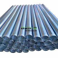 China Water Well Filtration Oil and Gas Well Screening and Wastewater Treatment with Welded Continuous Slot Wedge Wire Screens for sale