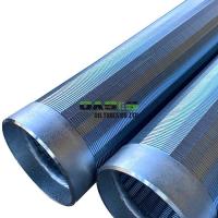 China Water Well Filtration Oil and Gas Well Screening and Wastewater Treatment with Welded Continuous Slot Wedge Wire Screens for sale