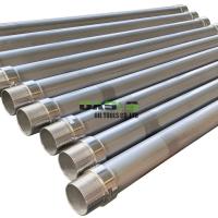 China 20. SS316L Steel Well Casing Pipe for Foundation Dewatering Tunneling and Ground Stabilization in Construction Projects for sale