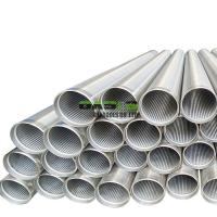 China Water Well Screen Pipe designed to support borehole walls and allow water entry while blocking fine sediments in groundwater wells for sale