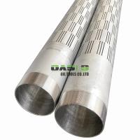 China Slotted Pipe: Precision Engineered For Demanding Downhole Environments for sale