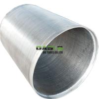 China Wire Wrapped Water Well Screen Pipe Made from High Grade Stainless Steel for Water Production and Performance in Water Wells for sale