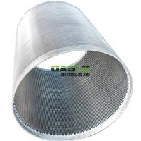 China Wire Wrapped Water Well Screen Pipe Made from High Grade Stainless Steel for Water Production and Performance in Water Wells for sale