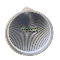 China stainless steel wire wrapped screen wedge wire water well screen 325mm with welding ring joint for sand control and formation protection for sale