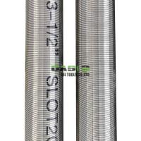 China 3 1/2” 20 Slot Double Layer Stainless Steel Screen | Corrosion Resistant, High Strength, Precise Sand Filtration for sale