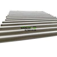 China Stainless Steel Well Screen 304 Wire Wrapped Screen with 3 Meter Length and 1mm Slot Opening for Sand Control in Groundwater Extraction for sale