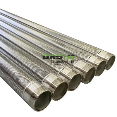 China 316L Stainless Steel Well Screen Offering Precise Slot Size and Custom Dimensions Suitable for Food Beverage and Mining Industries for sale