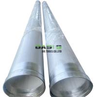 China 304L Stainless Steel Casing Pipe with Machined Beveled Ends and Custom Welding Coupling for Easy Installation and Consistent Weld for sale