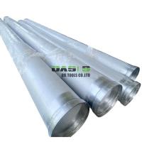 China 304L Stainless Steel Casing Pipe with Machined Beveled Ends and Custom Welding Coupling for Easy Installation and Consistent Weld for sale