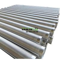 China Water Well Screen Pipe Vee Wire Stainless Steel Johnson Screen with Diameter 219mm Length 3 Meters and Slot Size 1mm for Sand Control for sale