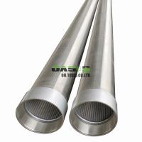 China Durable Stainless Steel Well Screen Designed with V Shaped Slots to Minimize Blockages and Maximize Water Flow in Wells for sale