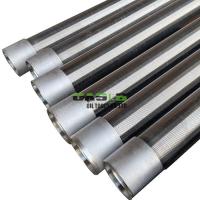 China Water Well Screen Pipe constructed from stainless steel with high open area up to 60 percent for fluid flow and reduced clogging risks for sale