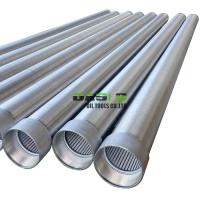 China Water Well Screen Wire Wrapped Continuous Slot Anti-Clogging Sand Control for sale