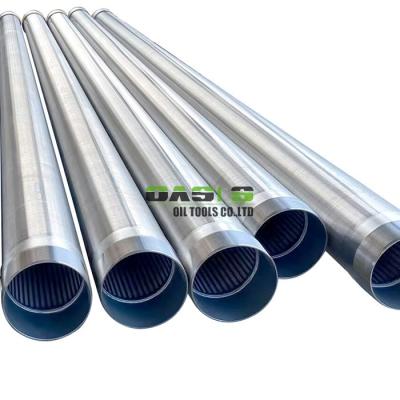 China Water Well Screen Wire Wrapped Continuous Slot Anti-Clogging Sand Control for sale