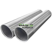 China Wire Wrapped Well Screen 16 Inch 316L 0.5mm Slot Sand Control 2m 3m Length for sale