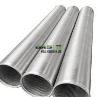 China Wire Wrapped Well Screen 16 Inch 316L 0.5mm Slot Sand Control 2m 3m Length for sale