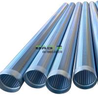 China Custom Wire Wrapped Screen with Cold Galvanized Surface and V Shaped Wedge Wire Construction for Performance in Water Wells for sale