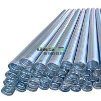 China Custom Wire Wrapped Screen with Cold Galvanized Surface and V Shaped Wedge Wire Construction for Performance in Water Wells for sale