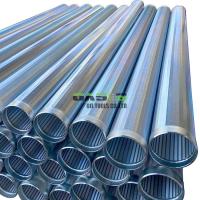 China Custom Wire Wrapped Screen with Cold Galvanized Surface and V Shaped Wedge Wire Construction for Performance in Water Wells for sale