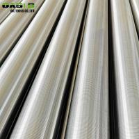 China Wire Wound Slotted Casing Pipe , Vee Shaped 304 Stainless Steel Wedge Wire Filter for sale