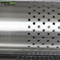 China Customized Size Perforated Metal Pipe , Anti Corrosion 4 Inch Well Screen for sale