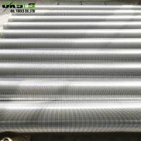 China 6 5 / 8 '' Screen Casing Pipe , Point Pipe Screen With Plain / Thread Connection End for sale