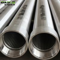 China High Pressure Resistant Continuous Slot Screen For Separating / Filtering for sale