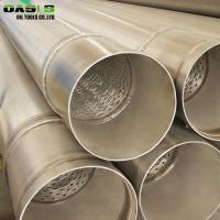 China Perforated Oil Well Screen Pipe With Johnson Screens Jacket AISI 316L Grade for sale