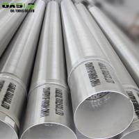 China Perforated Oil Well Screen Pipe With Johnson Screens Jacket AISI 316L Grade for sale