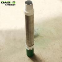 China Construction Water Wells Borehole Screen , 25 % Open Area Wedge Wire Screen for sale