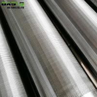 China OD 6 5 / 8 Inch Well Pump Filter Screen , High Performance Wedge Wire Mesh for sale