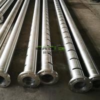 China ERW Vertical Slotted Well Screen Pipe High Overall Strength For Deep Well for sale