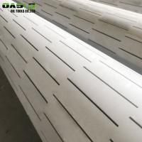 China Water / Oil Reservation Layer Slotted Pipes For Borewell Easy To Operate for sale