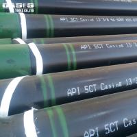 China Painted Surface Steel Well Casing Pipe Non - Alloy With BTC Thread Type for sale